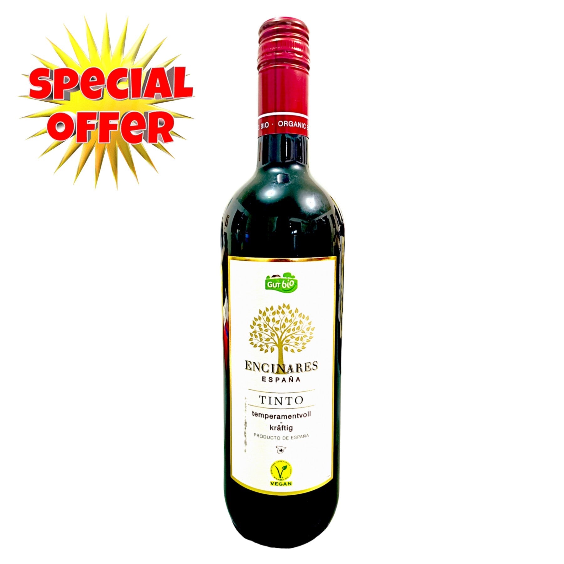 Gut Bio Encinares España Tinto Rotwein Halbtrocken 12.5% alc. vol 750m ...