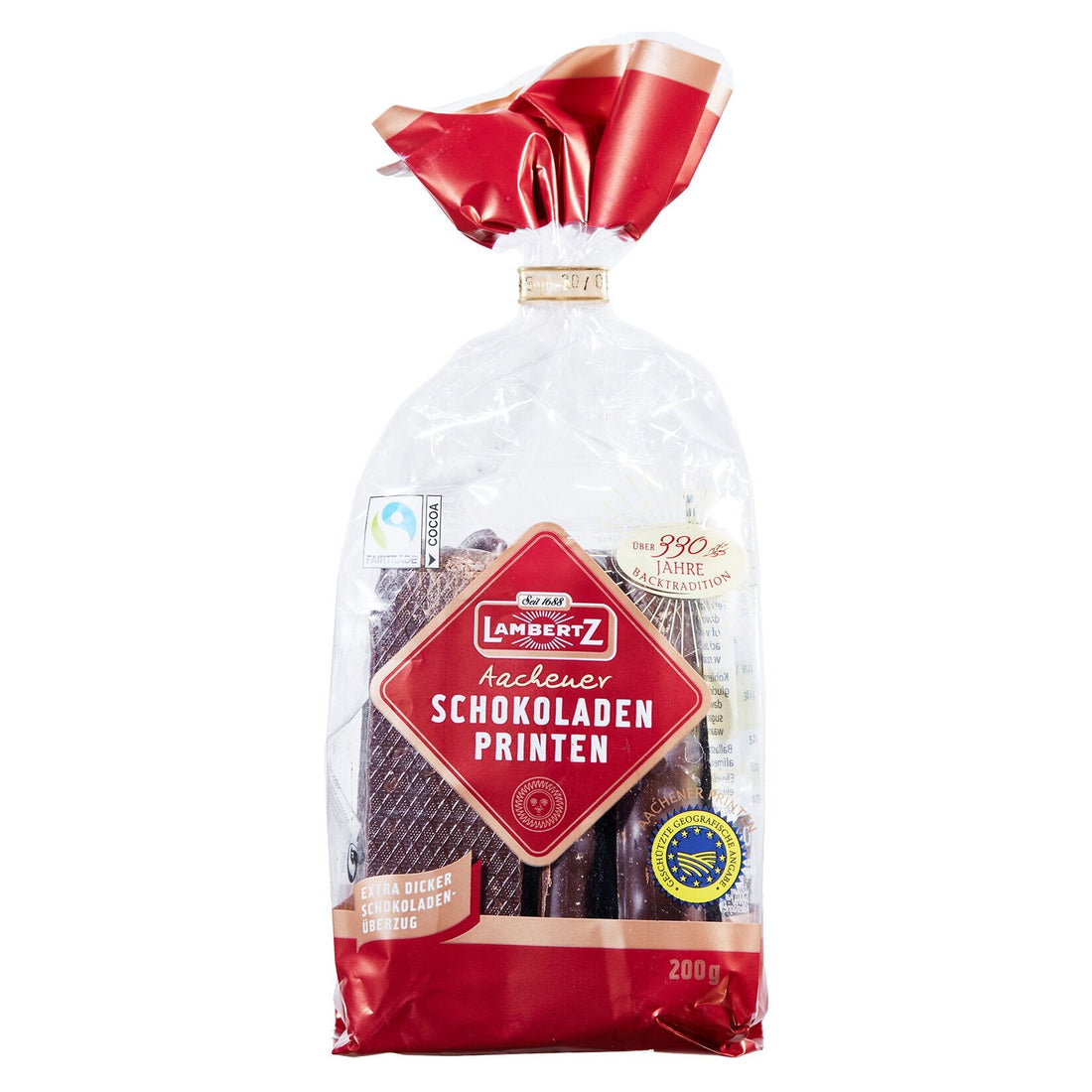 Lambertz Schokoprinten Zartbitter 200g – German Deli